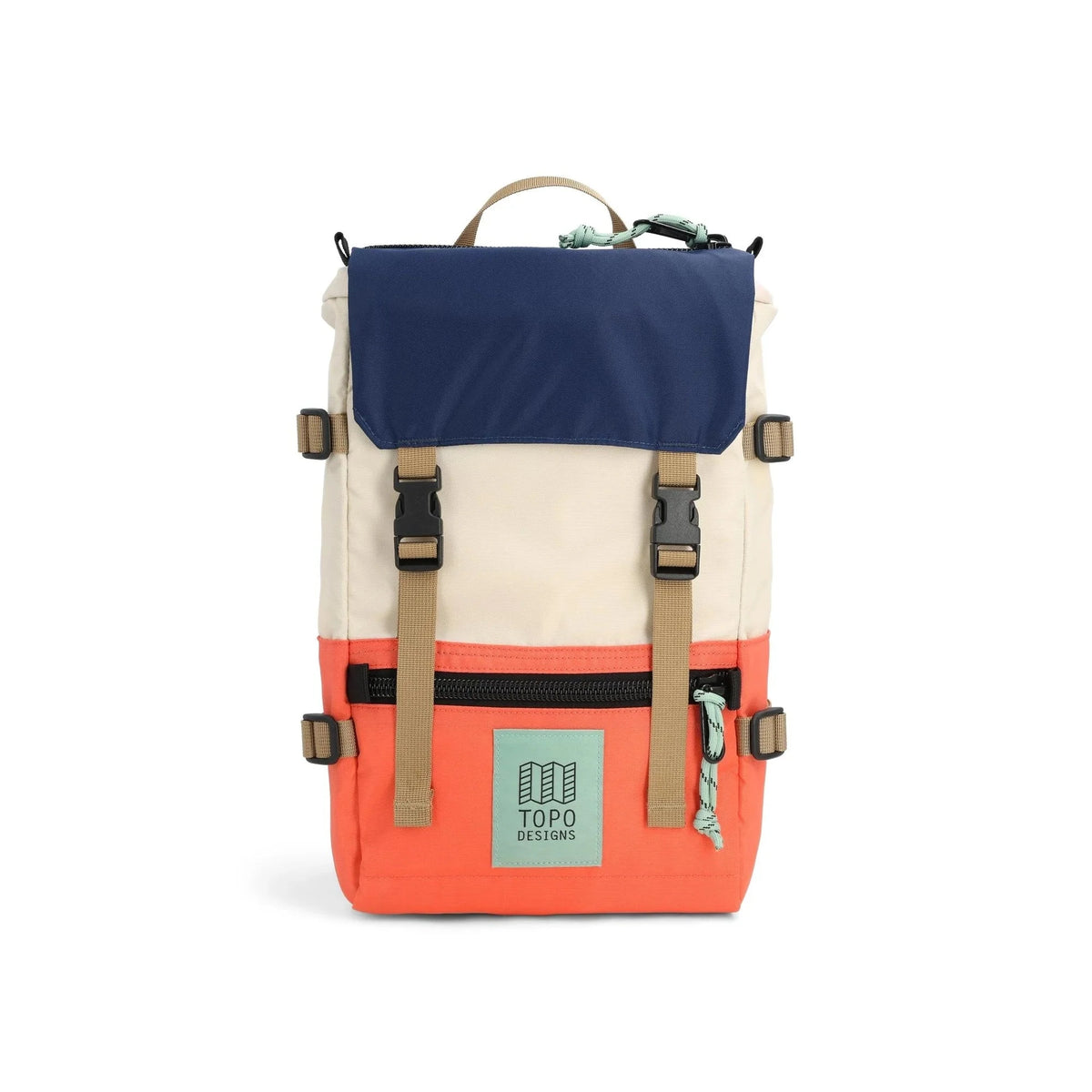 Topo Designs Rover Pack Mini Almond/Emberglow Unisex – Stil-Laden