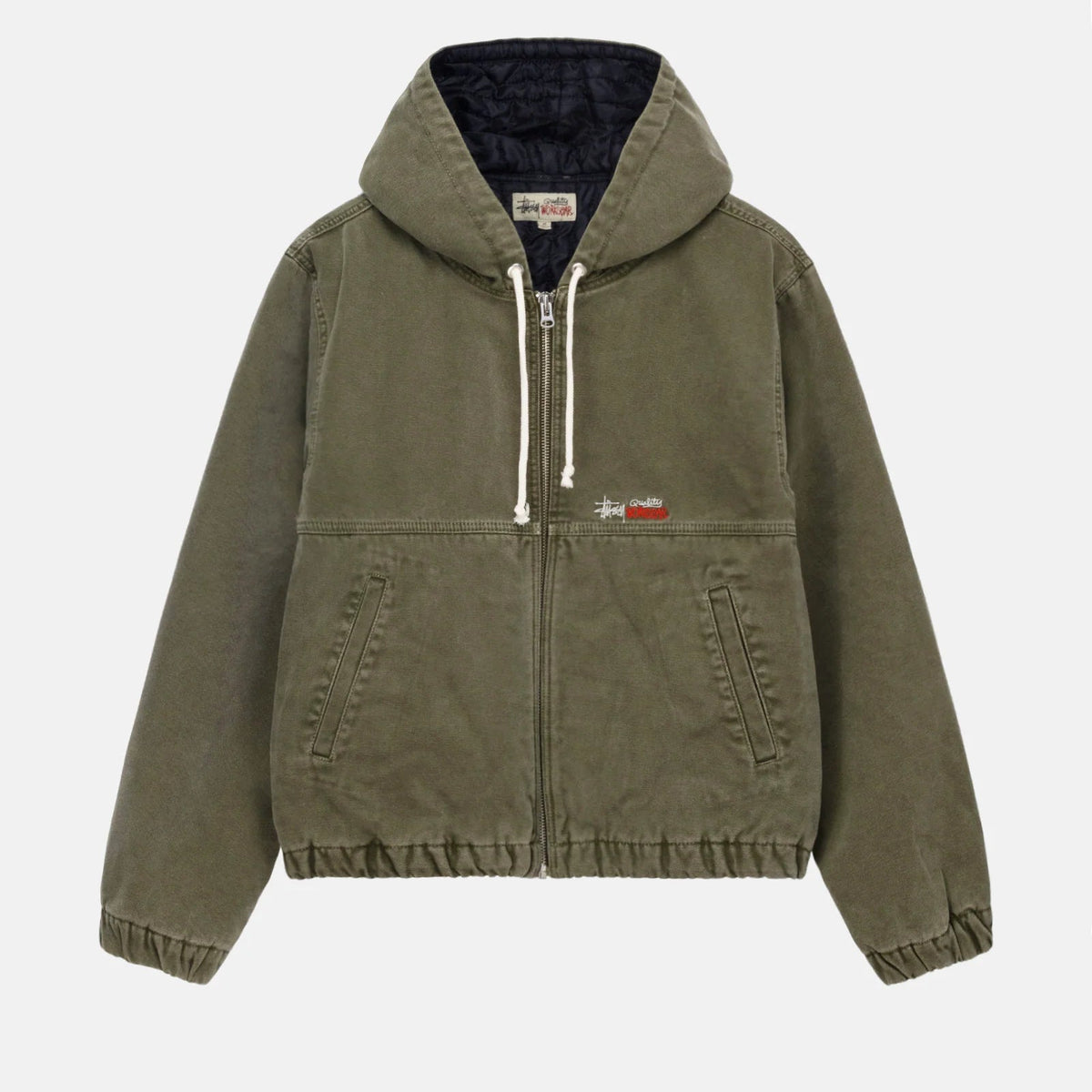 Stüssy Canvas Insulated Work Jacket Herren – Stil-Laden